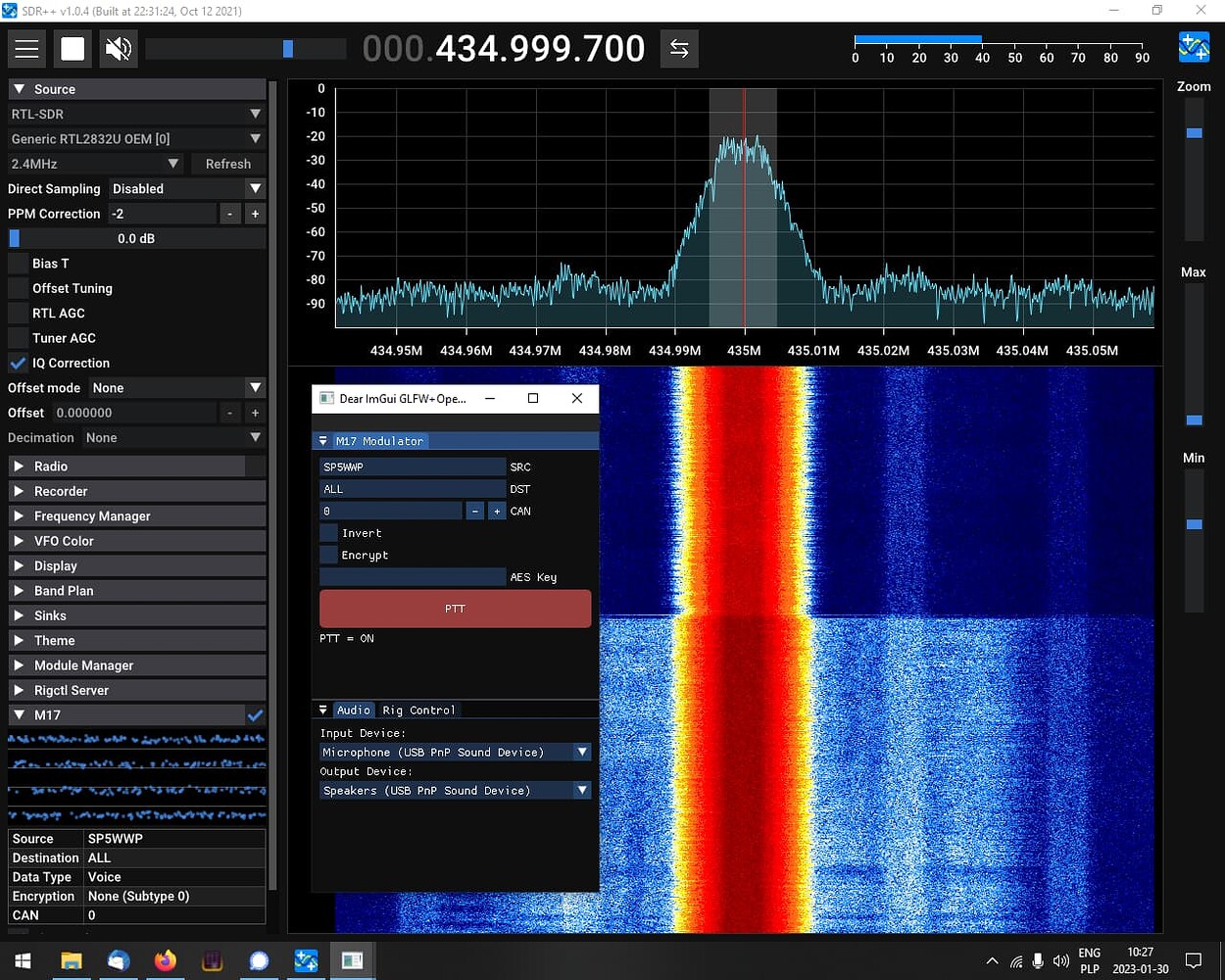 Digirig M17 support? - mode-m17 - Digirig Forum
